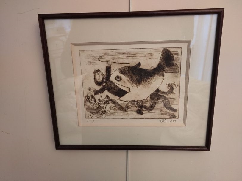 Leo Roth | Léo ROTH (1921-2004) Reunion of four figurative... - Lot 85 ...