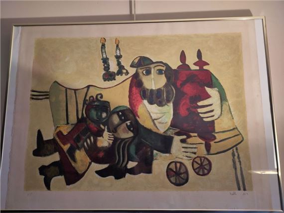 Leo Roth | Léo ROTH (1921-2004) Reunion of four figurative... - Lot 85 ...