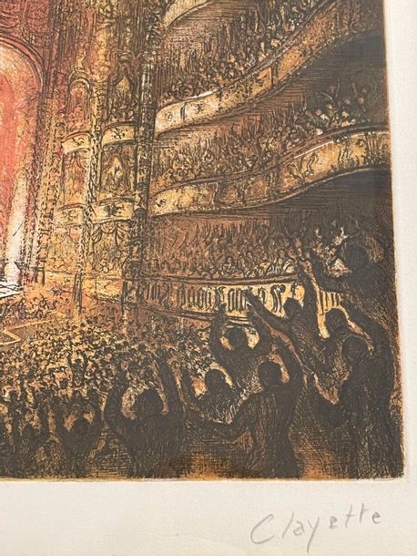 Pierre Clayette | Pierre CLAYETTE (1930-2005) Inauguration... - Lot 111 ...