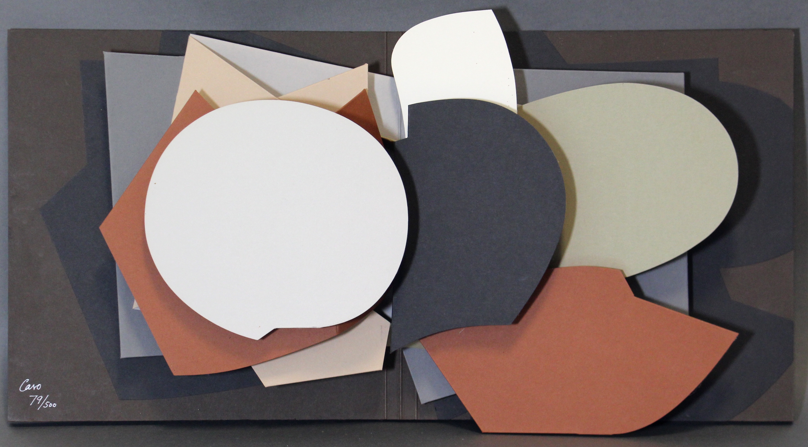 Anthony Caro | 3D card pop-up sculpture | MutualArt