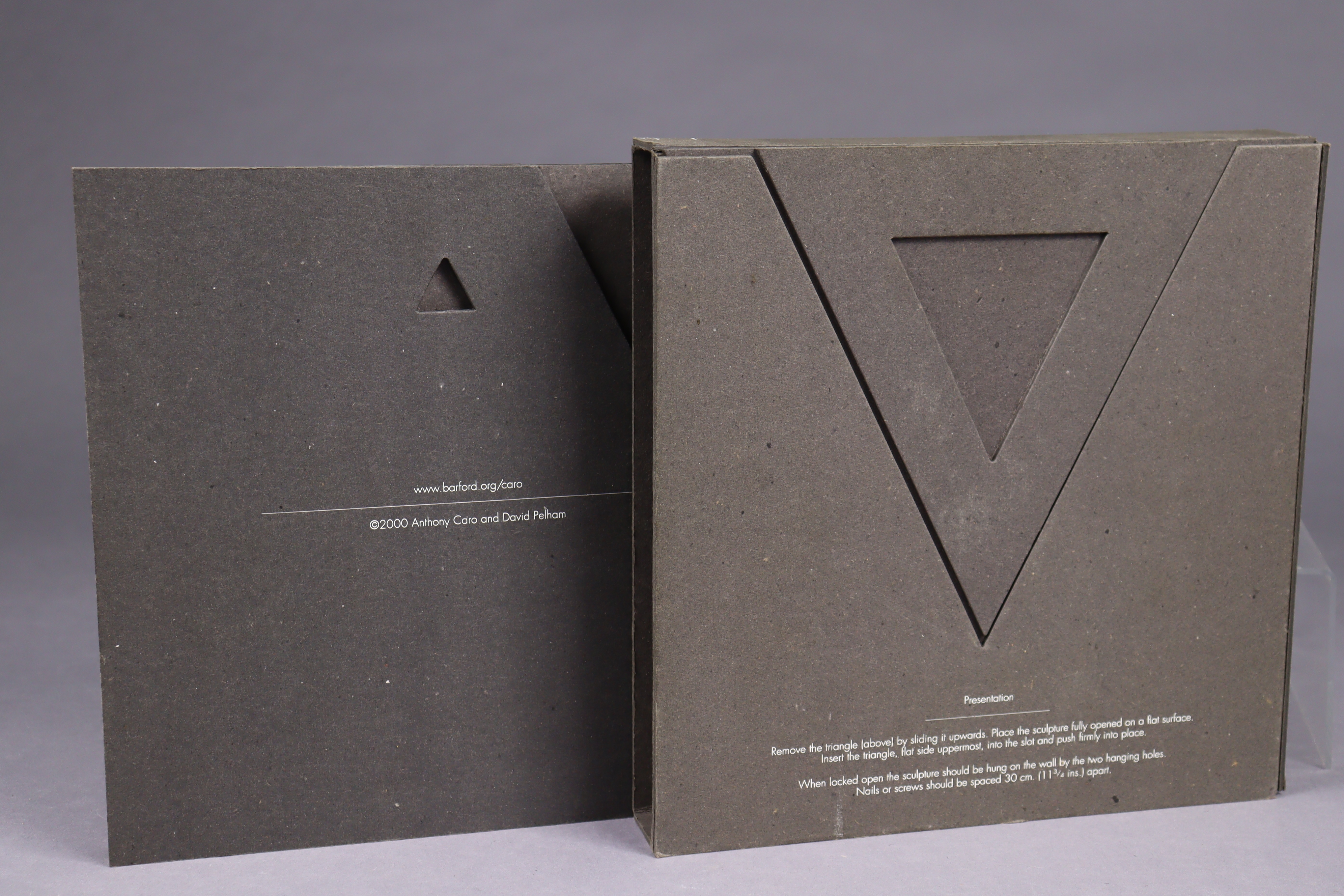 Anthony Caro | 3D card pop-up sculpture | MutualArt