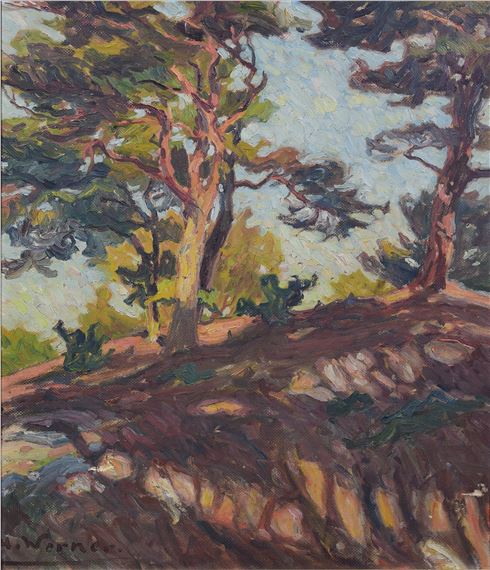 Max Werner | Sosny na Rugii | MutualArt