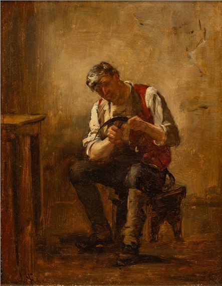 John Francis | Sharpening the Sythe | MutualArt