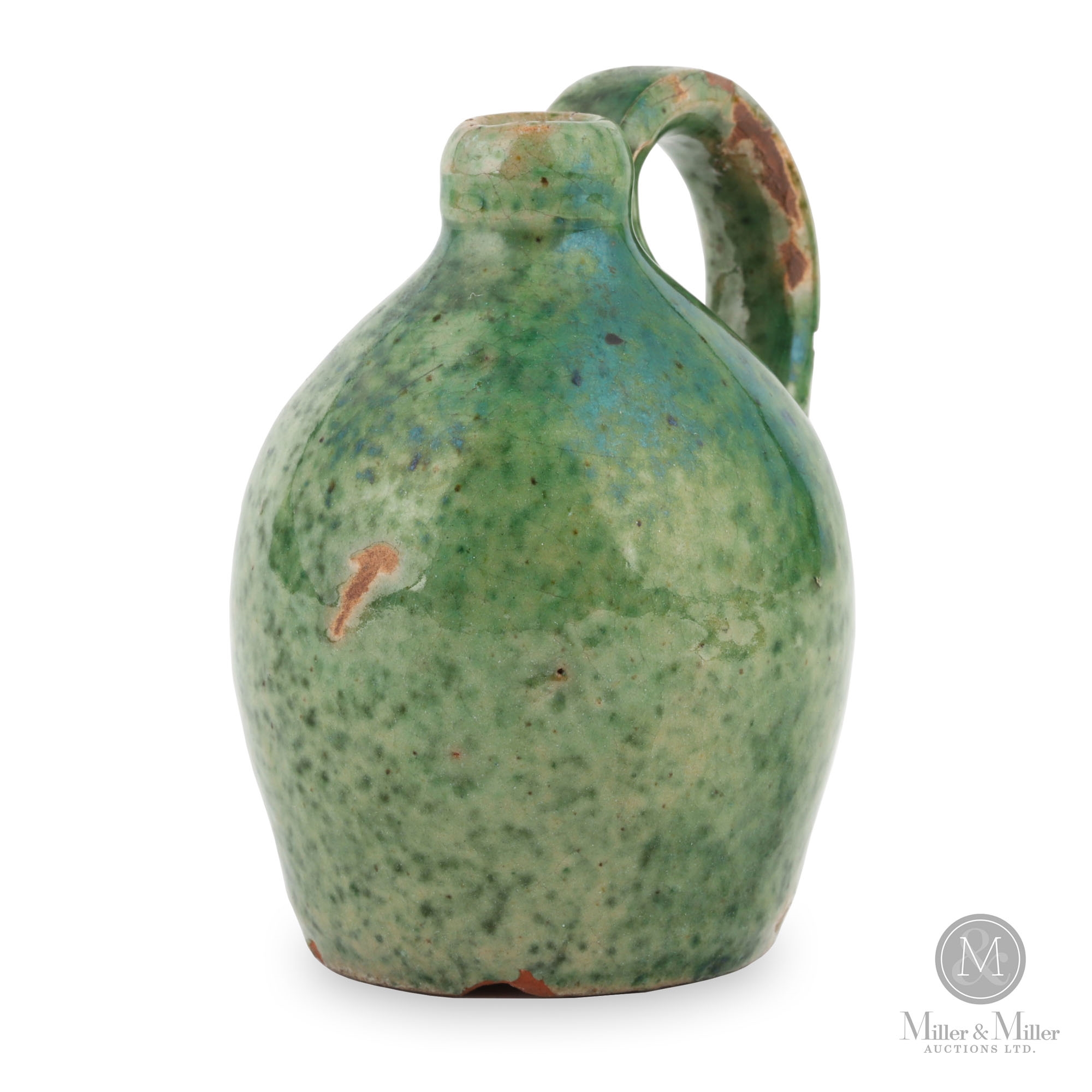 William Eby | Miniature Eby Emerald Green Jug (1870s - 1880s) | MutualArt