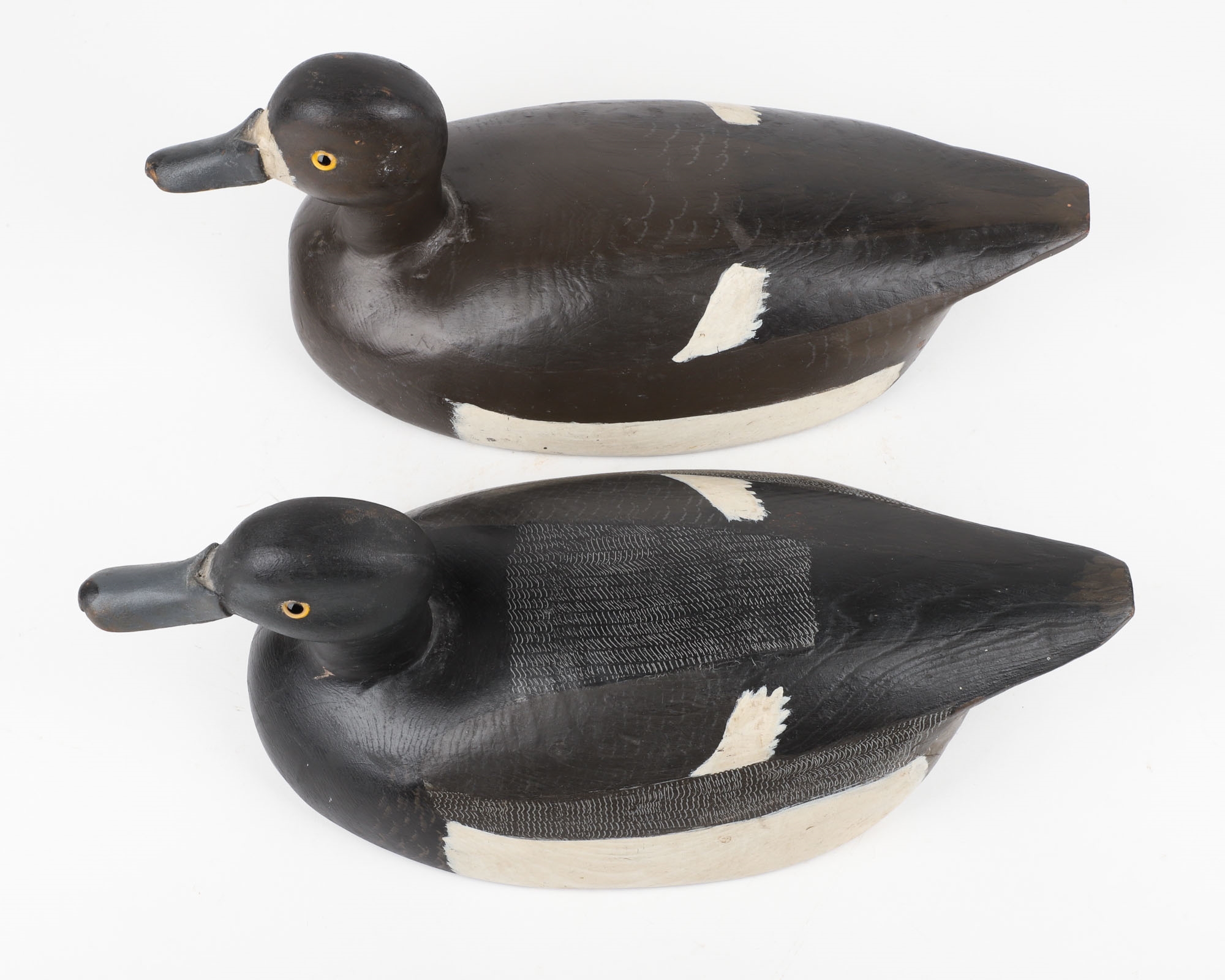 Billy Ellis | Pair of Billy Ellis Bluebills (Circa 1940) | MutualArt