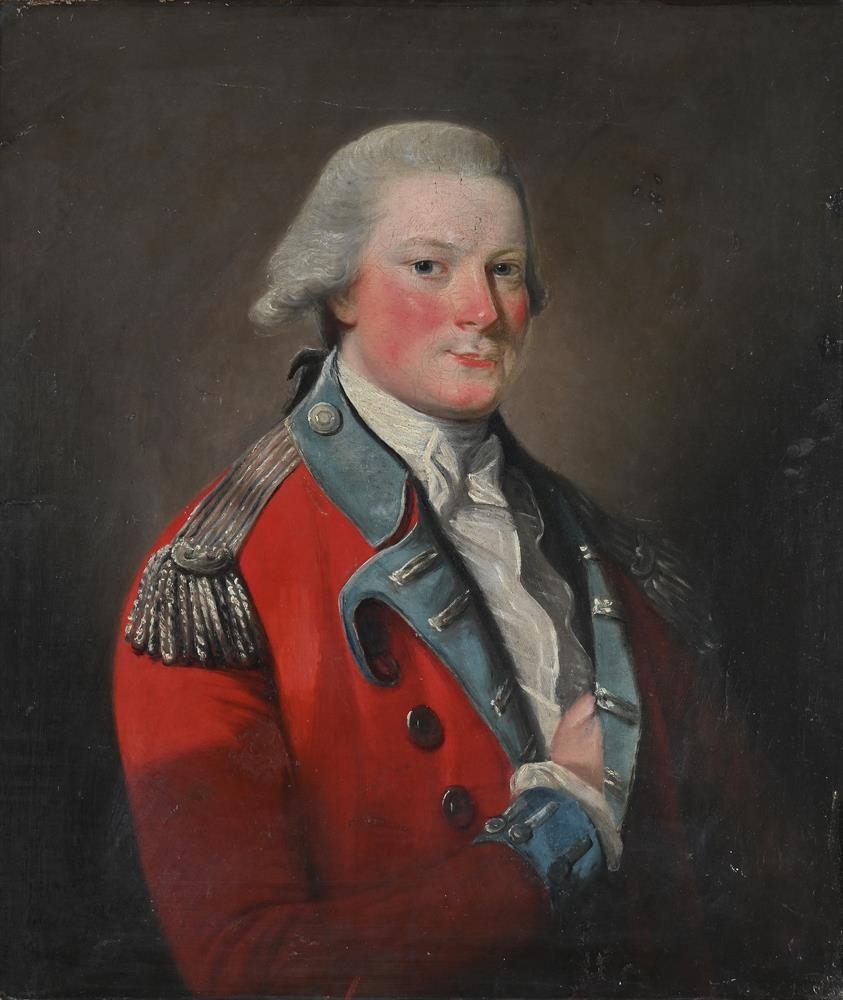David Martin | PORTRAIT OF AN OFFICER OF THE 97TH REGIMENT OF FOOT ...