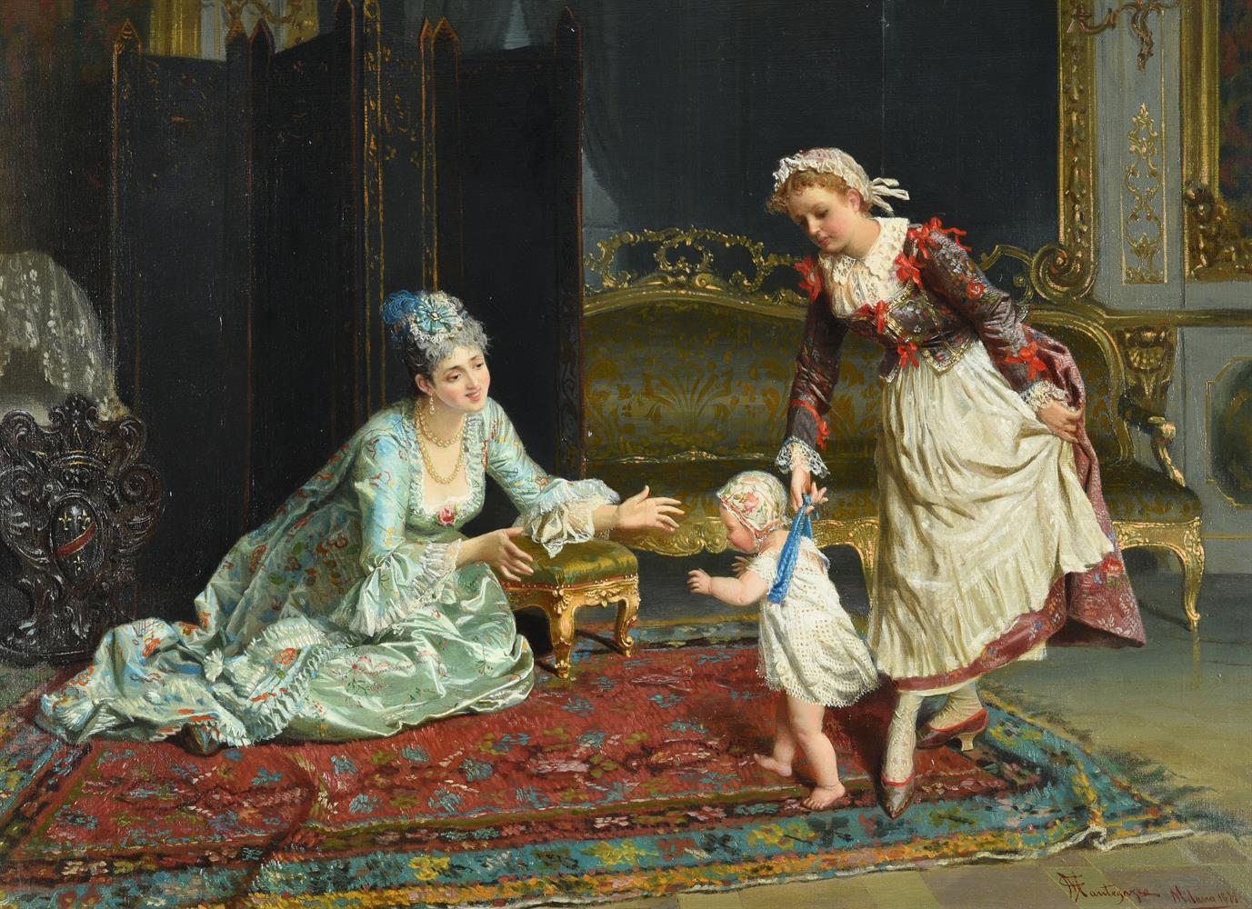 Giacomo Mantegazza | Milana 1877 (1877) | MutualArt