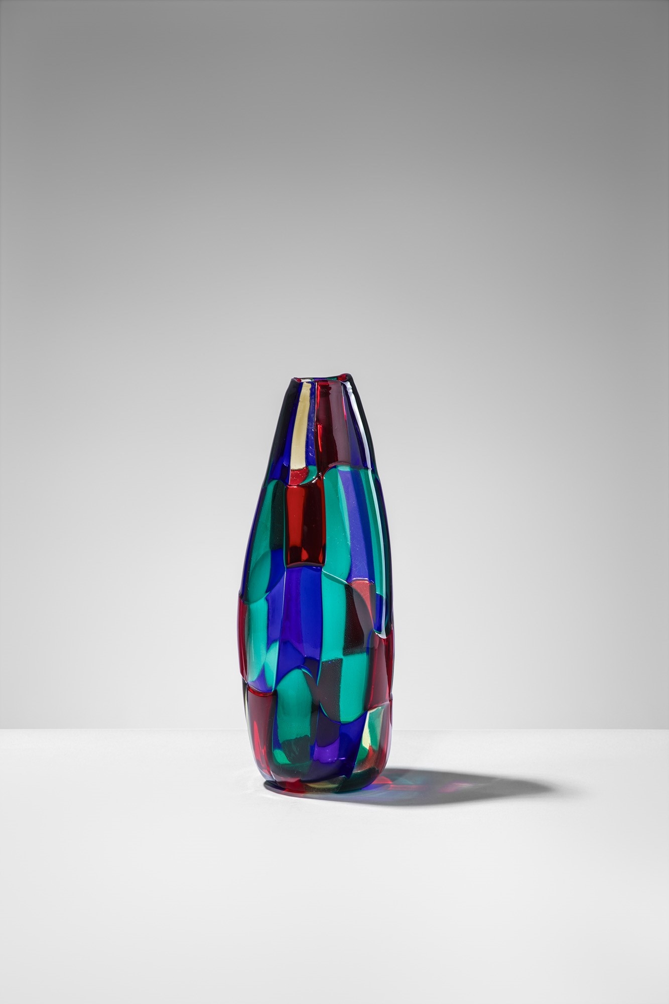Fulvio Bianconi | Vaso della serie Pezzati (variante Parigi) (1951 ...