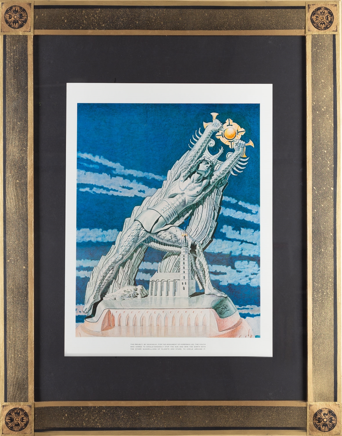 Stanislaw Szukalski | Copernicus Harnessing the Sun (1973) | MutualArt