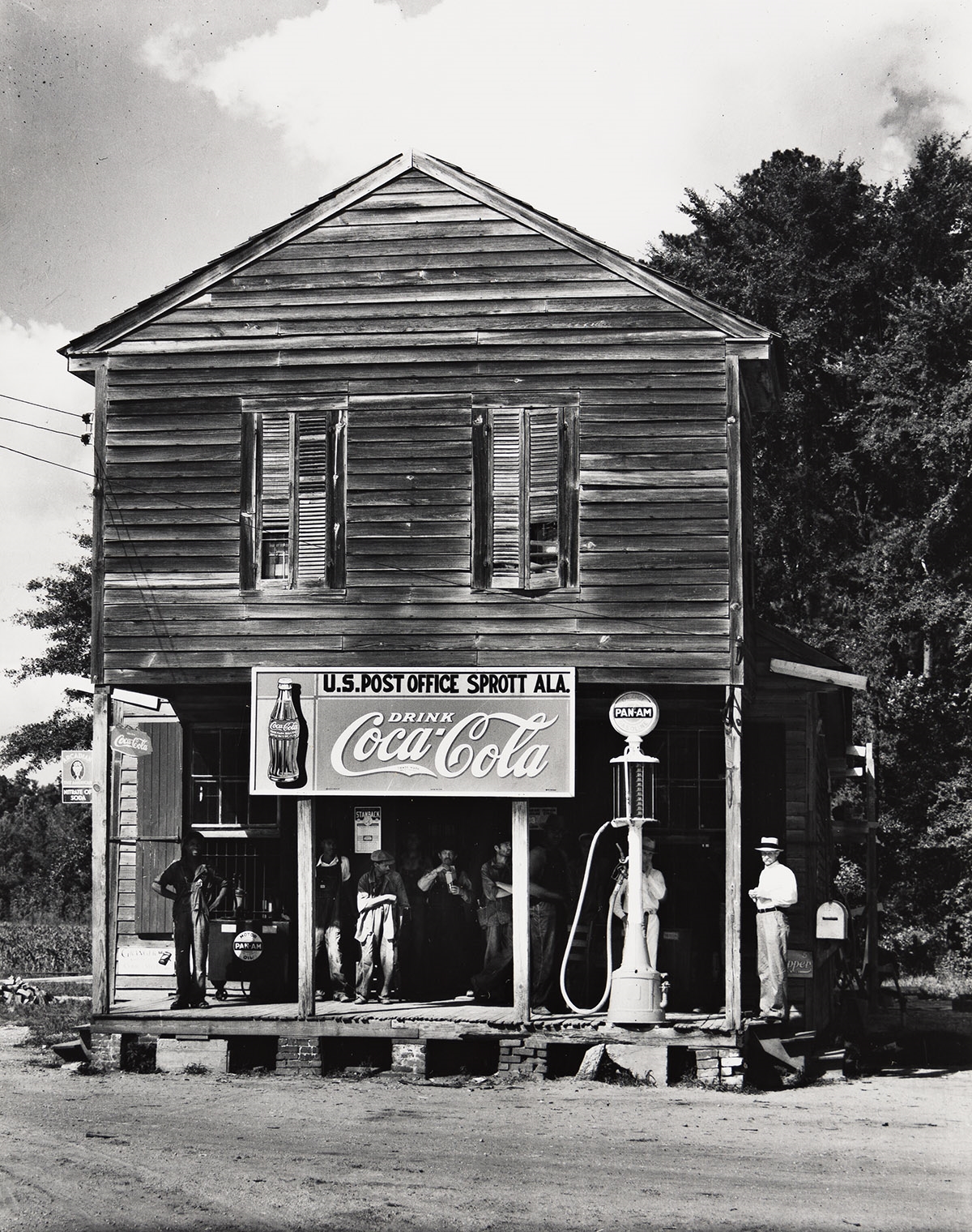 Walker Evans | Crossroads General Store and Post Office, Sprott, Alabama. | MutualArt