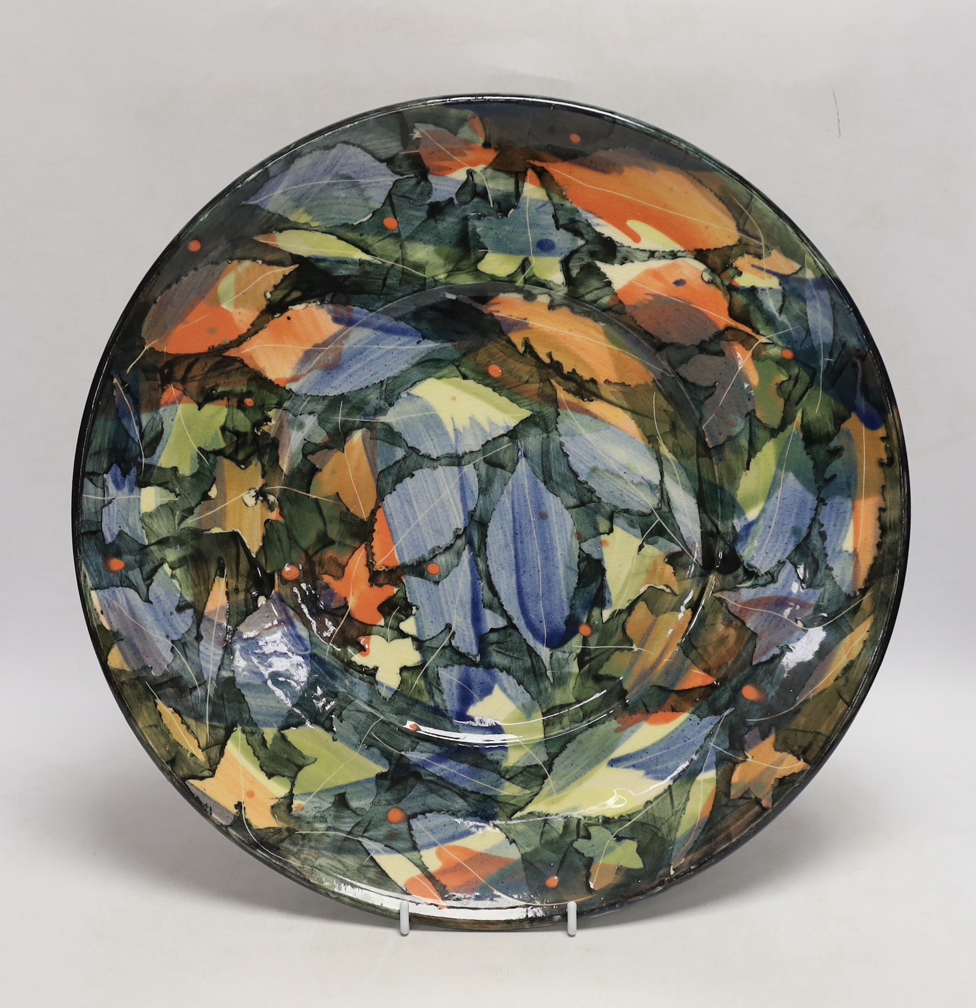 Sophie McCarthy | A large studio pottery plate by Sophie McCarthy ...
