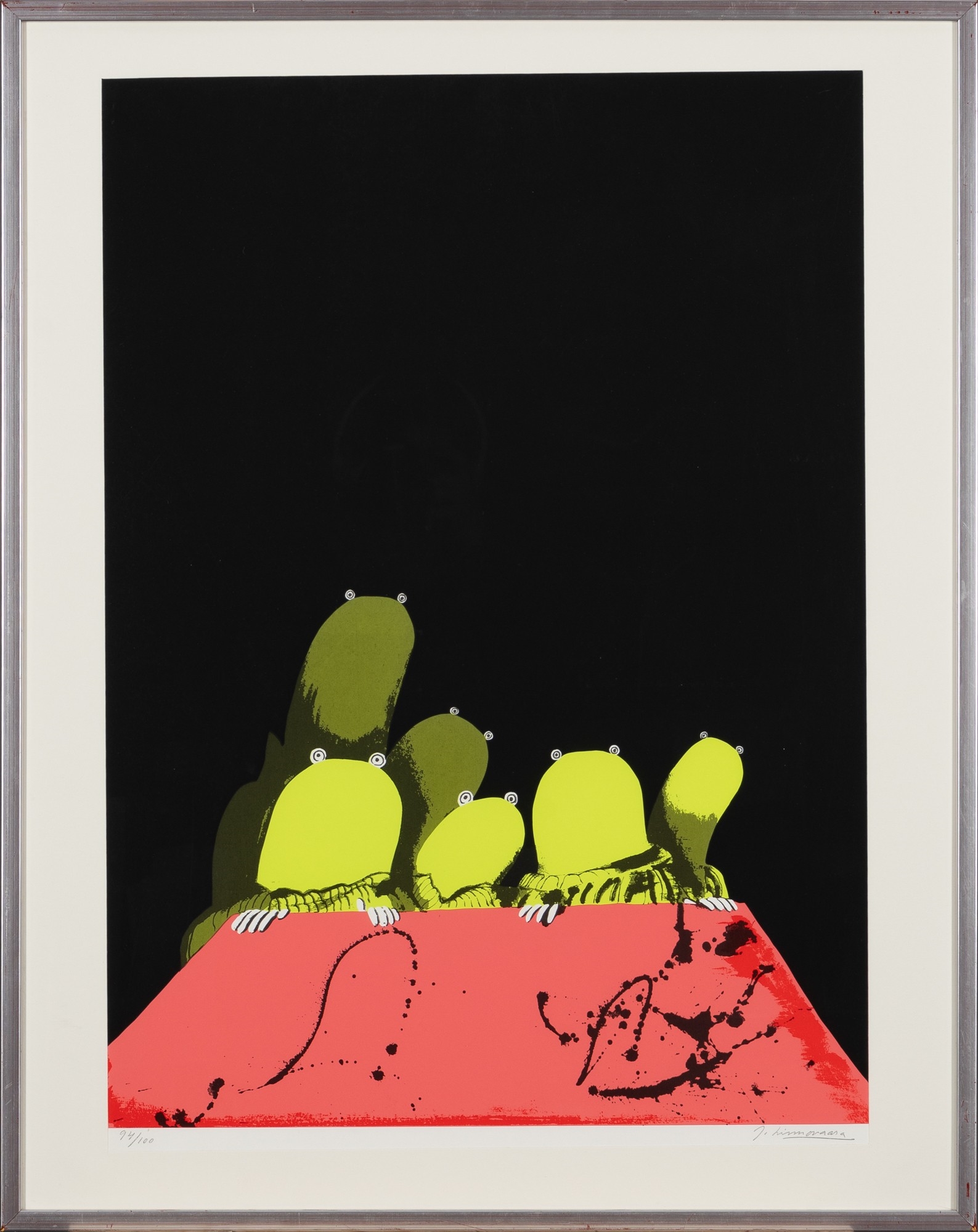 Juhani Linnovaara | Mitä täällä tapahtuu | MutualArt