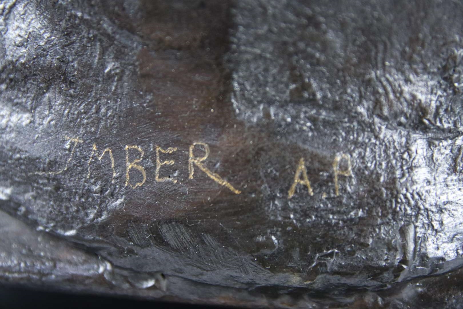 Nicky Imber | een groot bronzen sculptuur van twee oudere heren | MutualArt