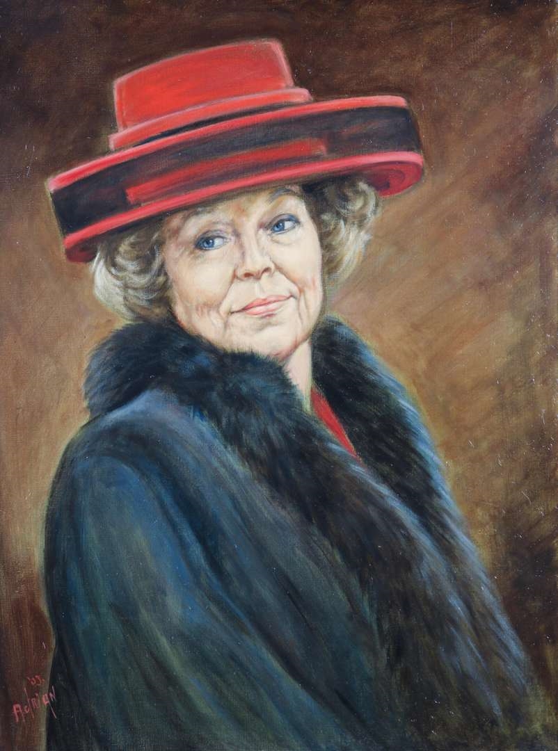 Adri van Loon | Portret van Beatrix (1934) | MutualArt