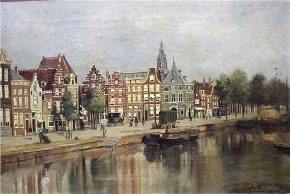 Johannes Christiaan Karel Klinkenberg | Stadsgezicht | MutualArt