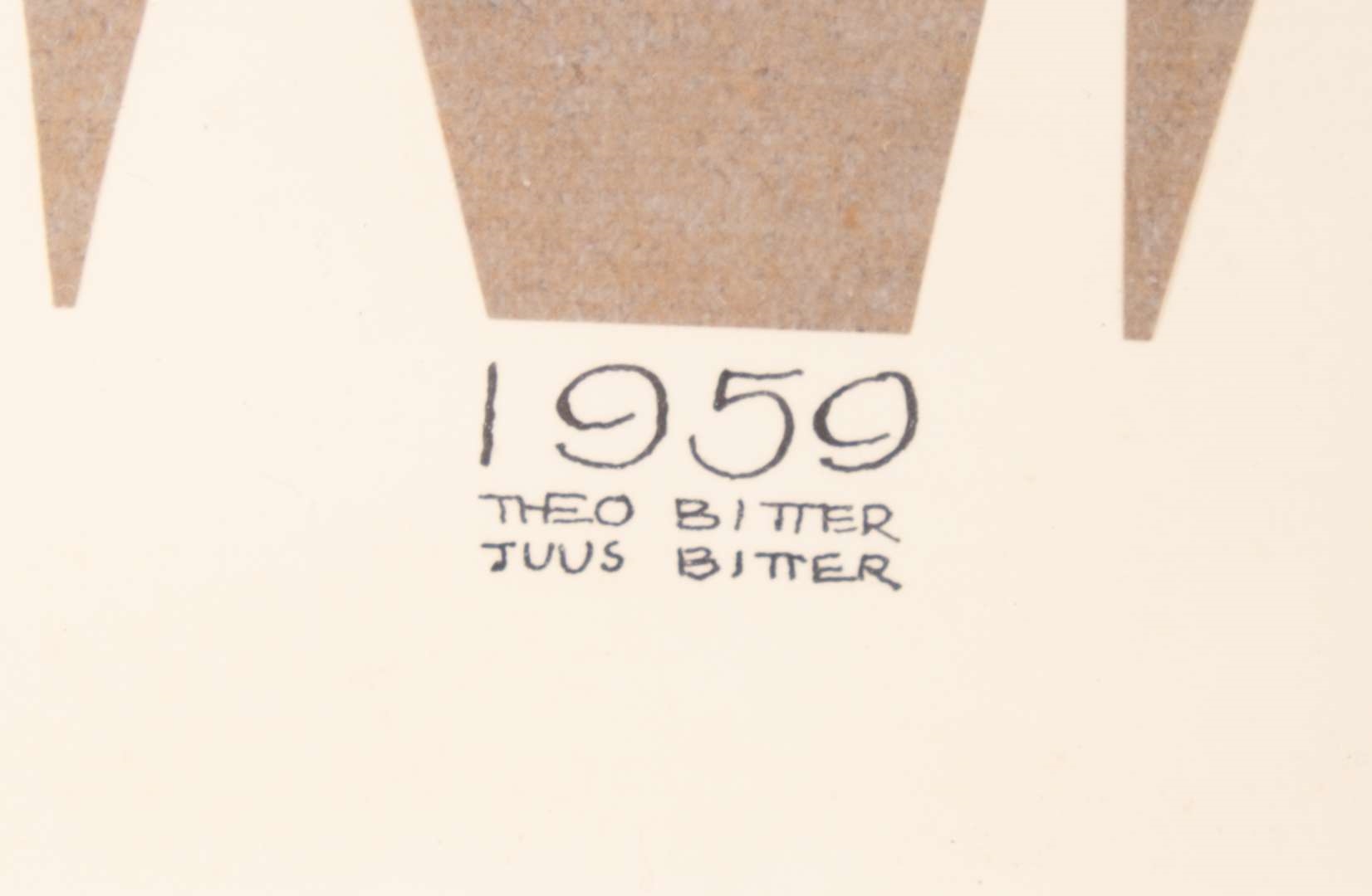 Theodorus Bitter | Abstract figuur | MutualArt