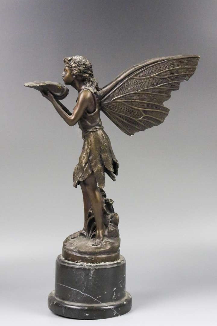 Miguel Fernando López (Milo) | een bronzen sculptuur van een nimf (1955 ...