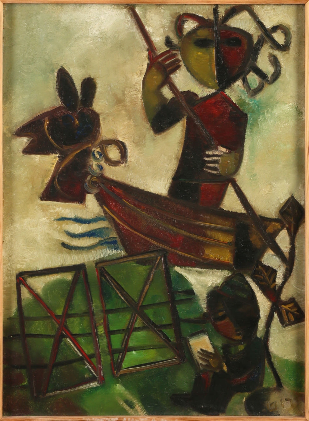 Leo Roth | Figure on a Boat | MutualArt