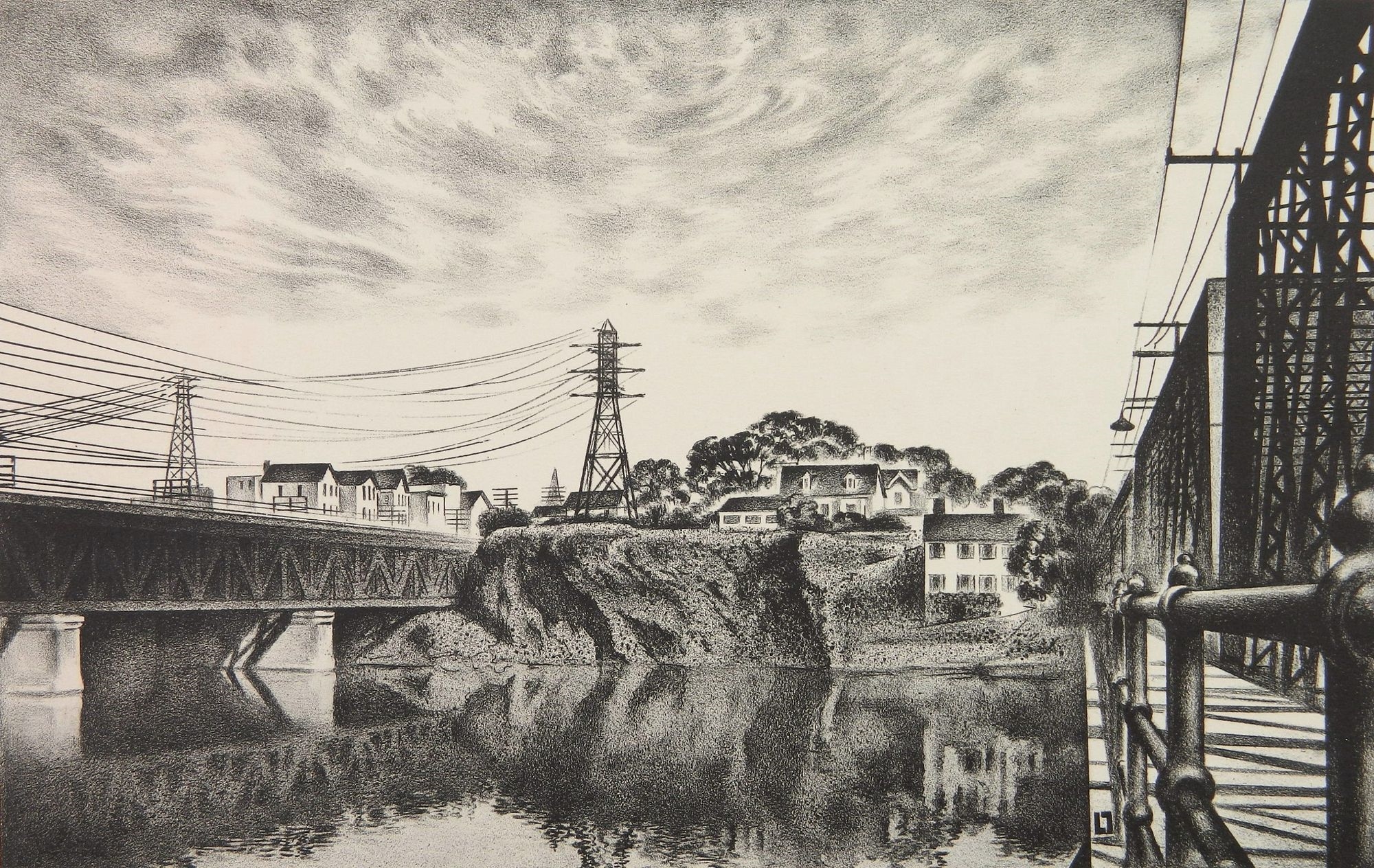 Louis Lozowick | Granaries to Babylon (1933) | MutualArt