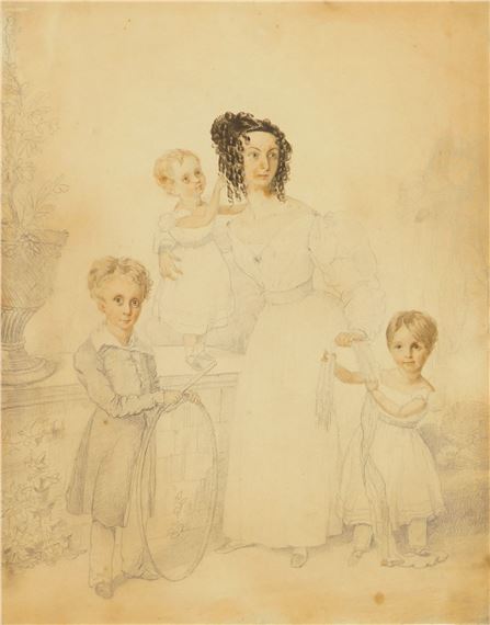 William Corden | Mrs. Wynne Williams and her Children | MutualArt
