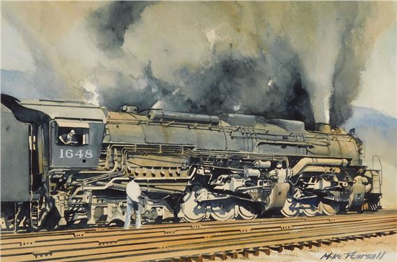 Mike Pearsall | C & O Railroad Steam Locomotive Class H-8 Alleghany, 2 ...