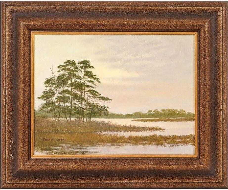 John W. Taylor | JOHN W TAYLOR EASTERN SHORE LANDSCAPE | MutualArt