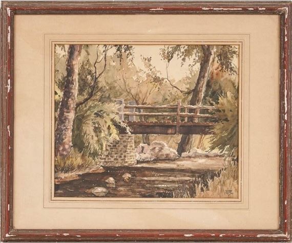 James Ross | JAMES ROSS WATERCOLOR (1930) | MutualArt