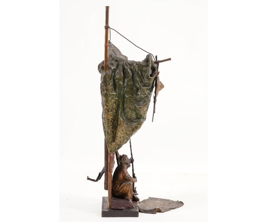 Franz Xaver Bergmann | RARE FRANZ BERGMAN SCULPTURE | MutualArt