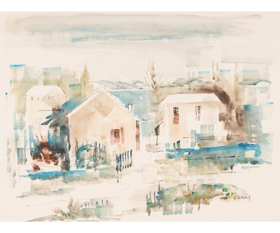 Alfred Birdsey | ALFRED BIRDSEY WATERCOLOR | MutualArt