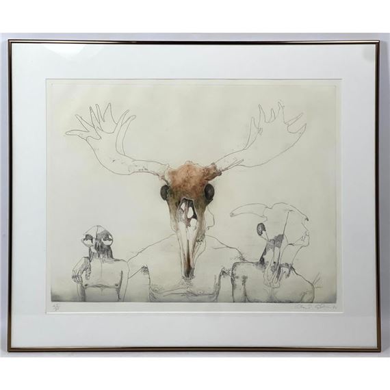 Alan E. Cober | The Company and Oswald Rabbit | MutualArt