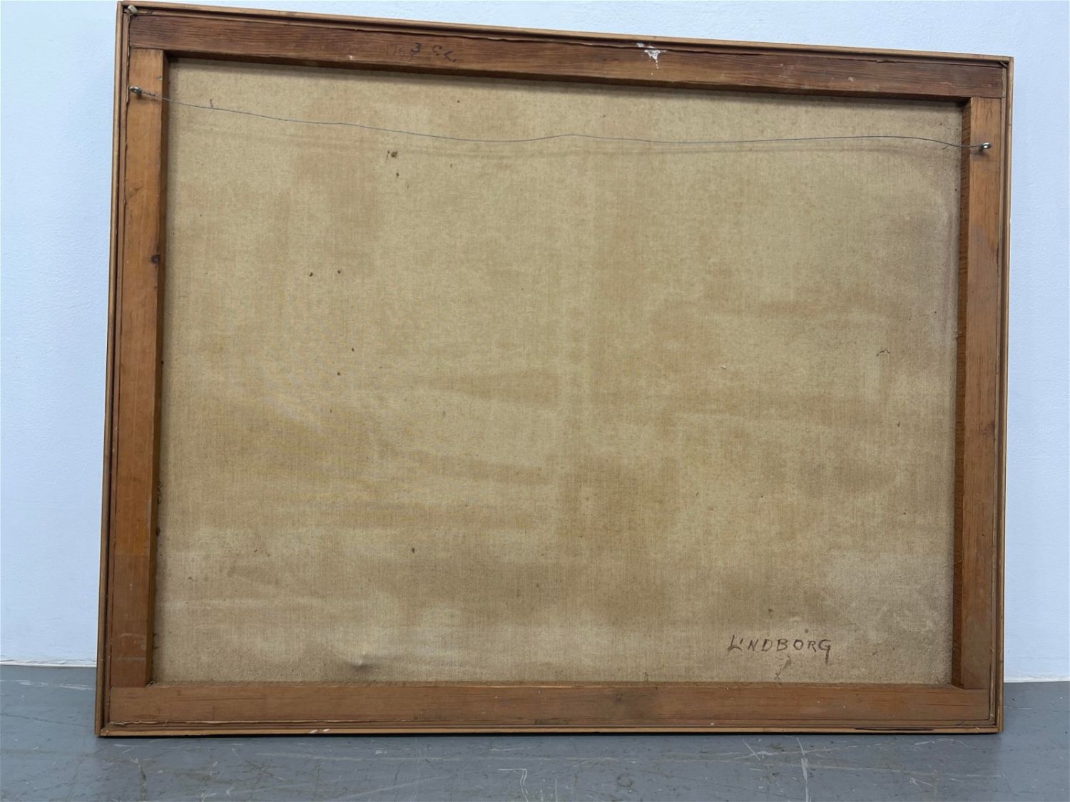 Carl Lindborg | CARL E LINDBORG 1968 Painting on Canvas. Welcome to ...