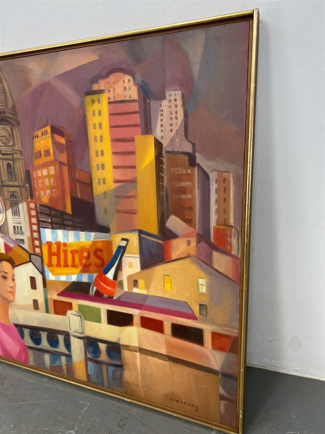 Carl Lindborg | CARL E LINDBORG 1968 Painting on Canvas. Welcome to ...