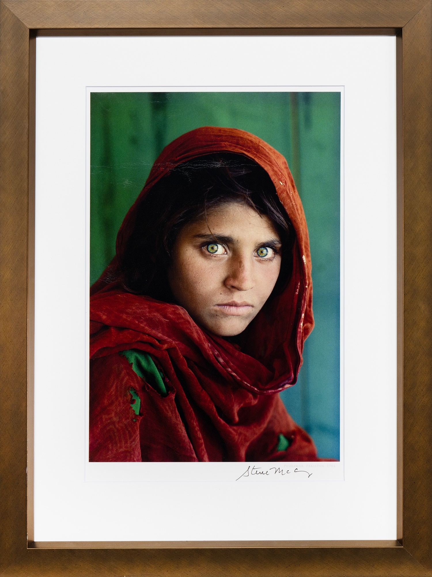 Steve McCurry | SHARBAT GULA, AFGHAN GIRL, PAKISTAN | MutualArt