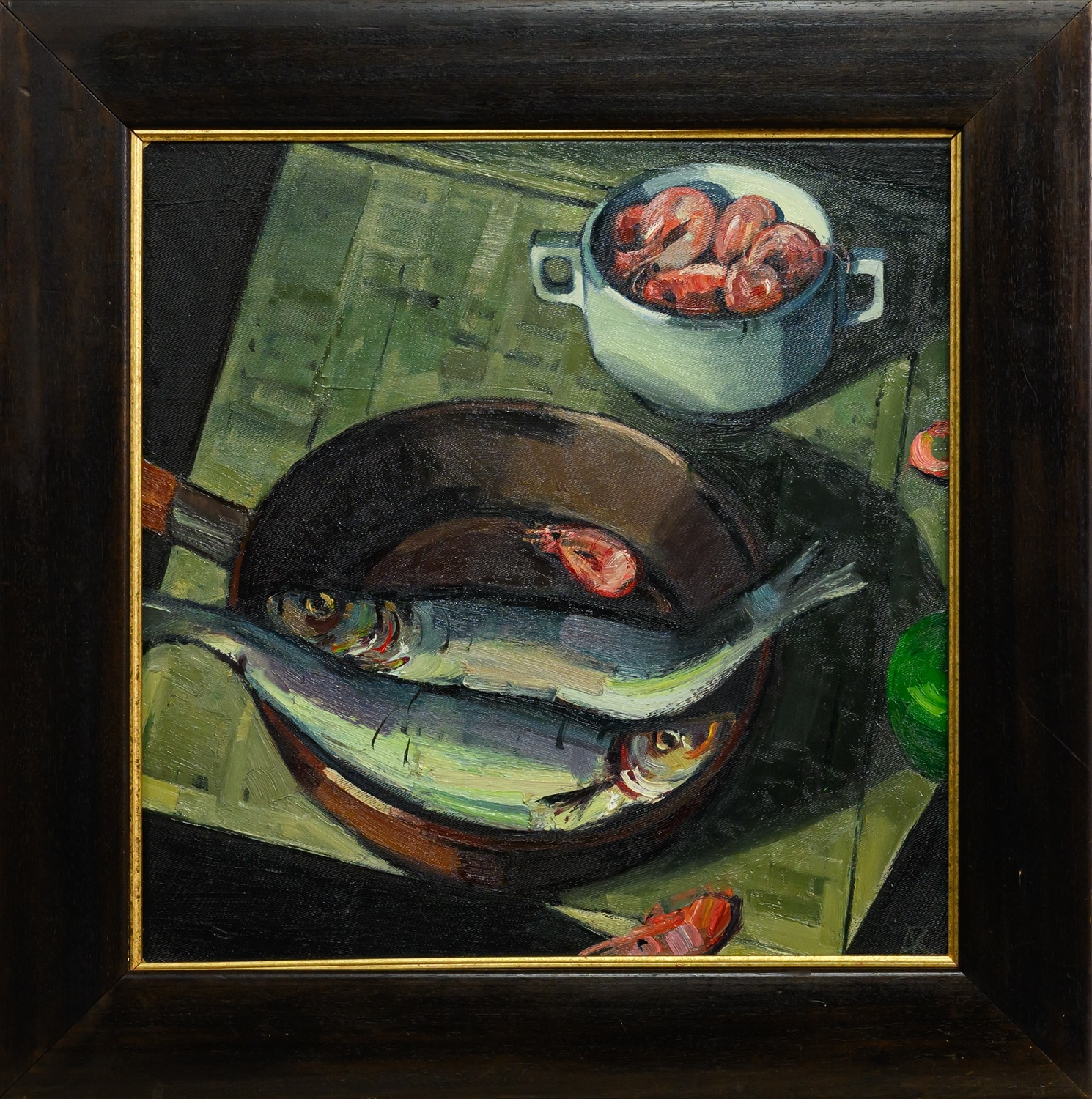 Alexander Robb | FISH AND PRAWN STILL LIFE (1992) | MutualArt