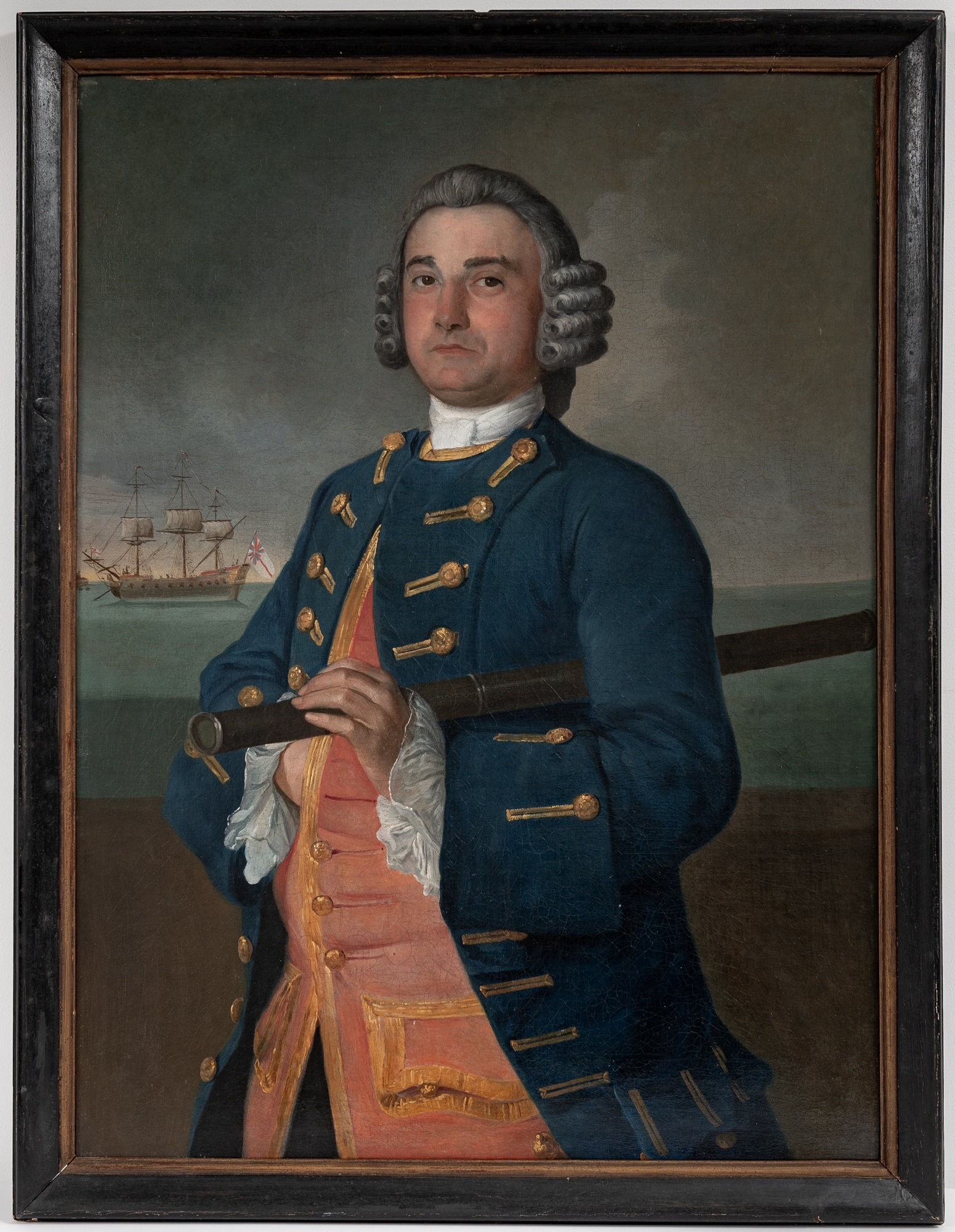 British School, 18th Century | Portrait of Captain John Rous (Late 18th ...