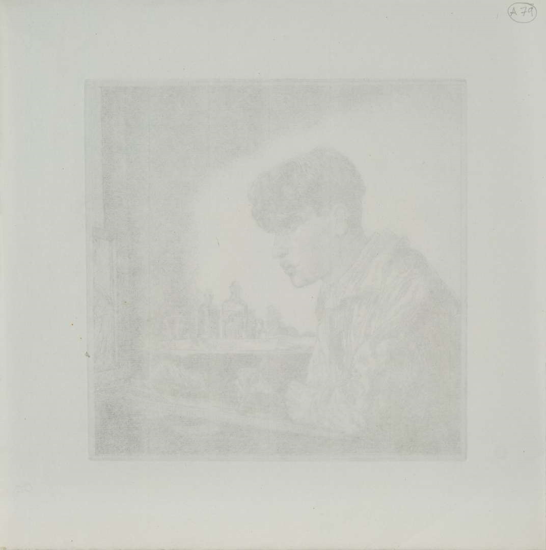 Edgar Holloway | SELF-PORTRAIT NO.24, PROFILE | MutualArt
