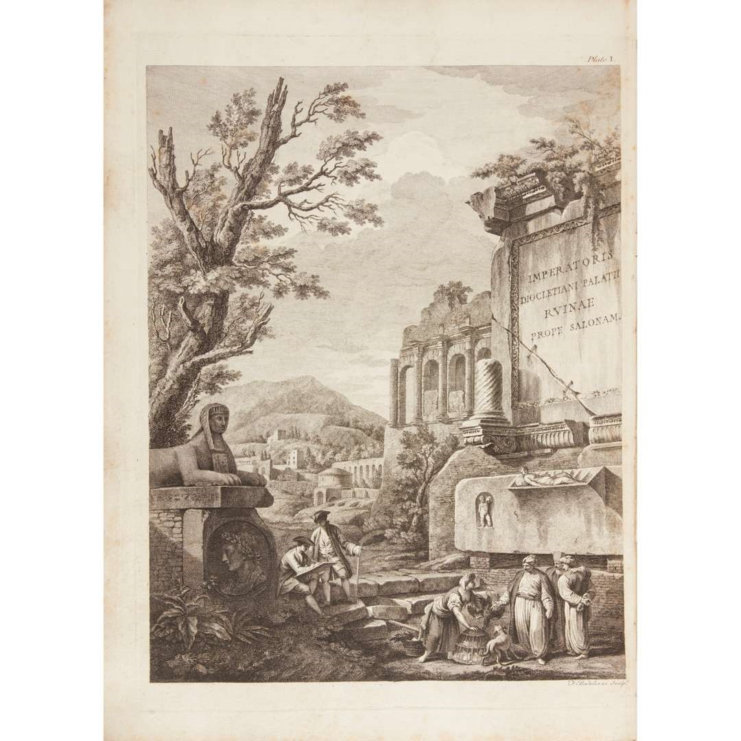 Robert Adam | Ruins of the Palace of the Emperor Diocletian at Spalatro ...