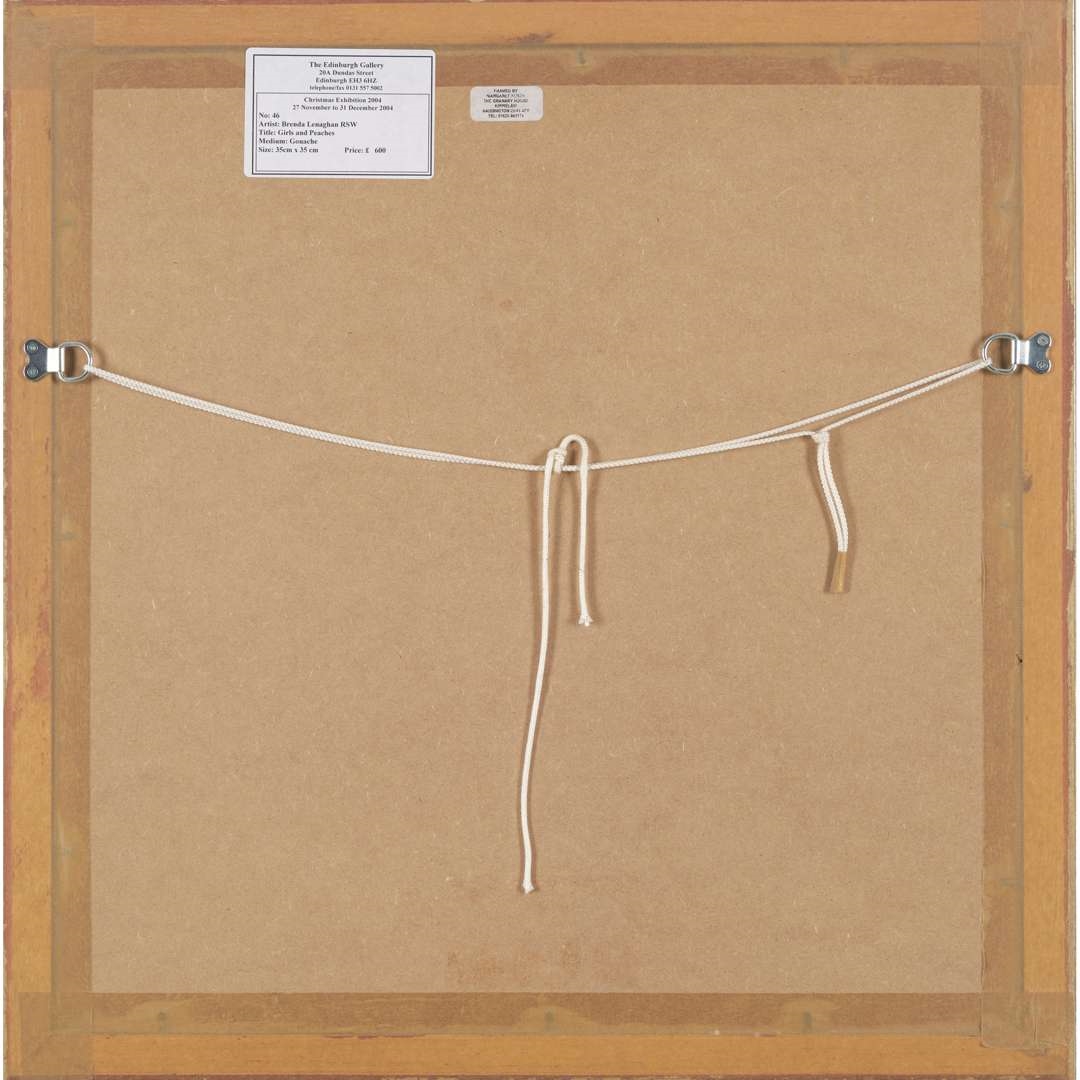 Brenda Lenaghan | GIRLS AND PEACHES | MutualArt