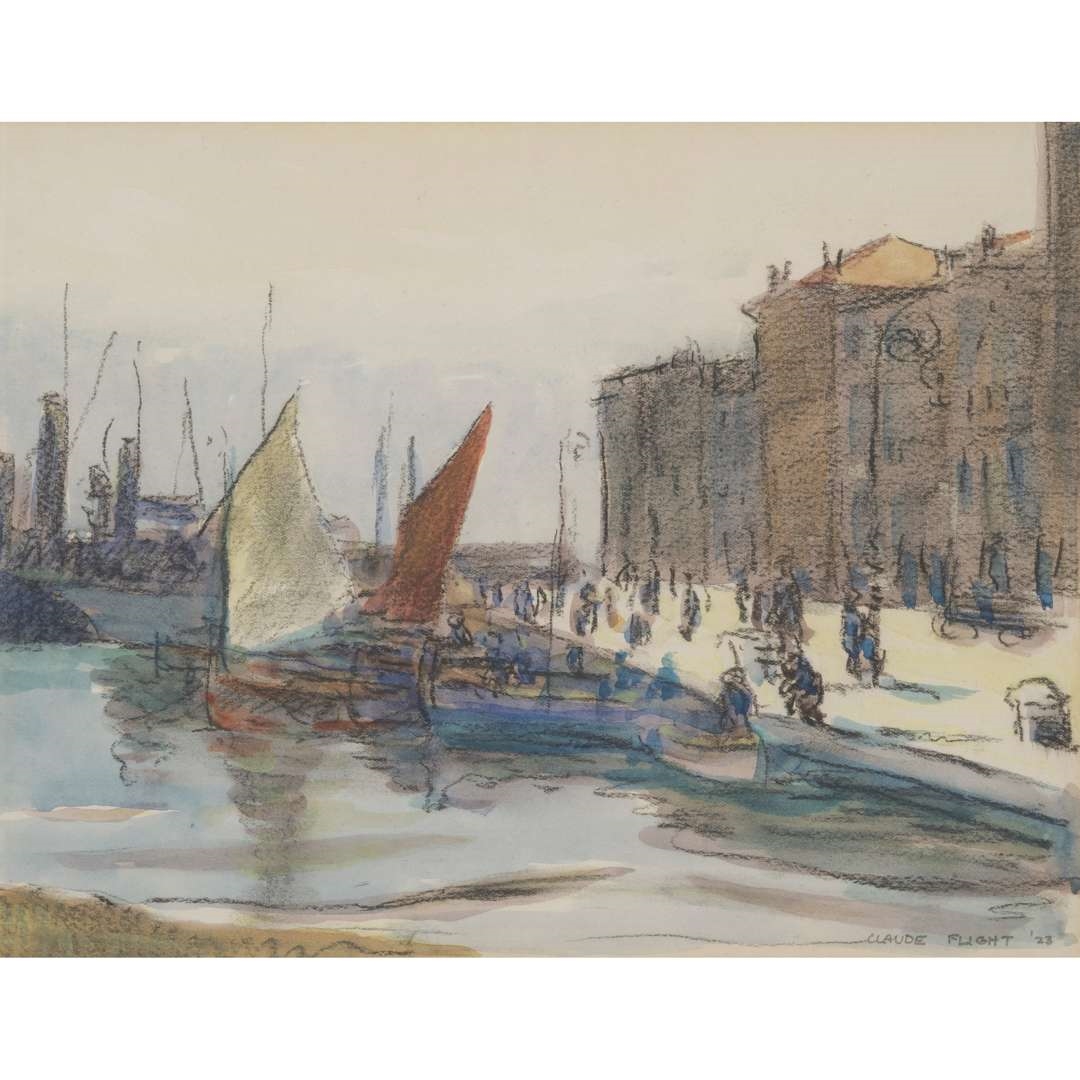 Claude Flight | Breaking Waves (Circa 1931) | MutualArt