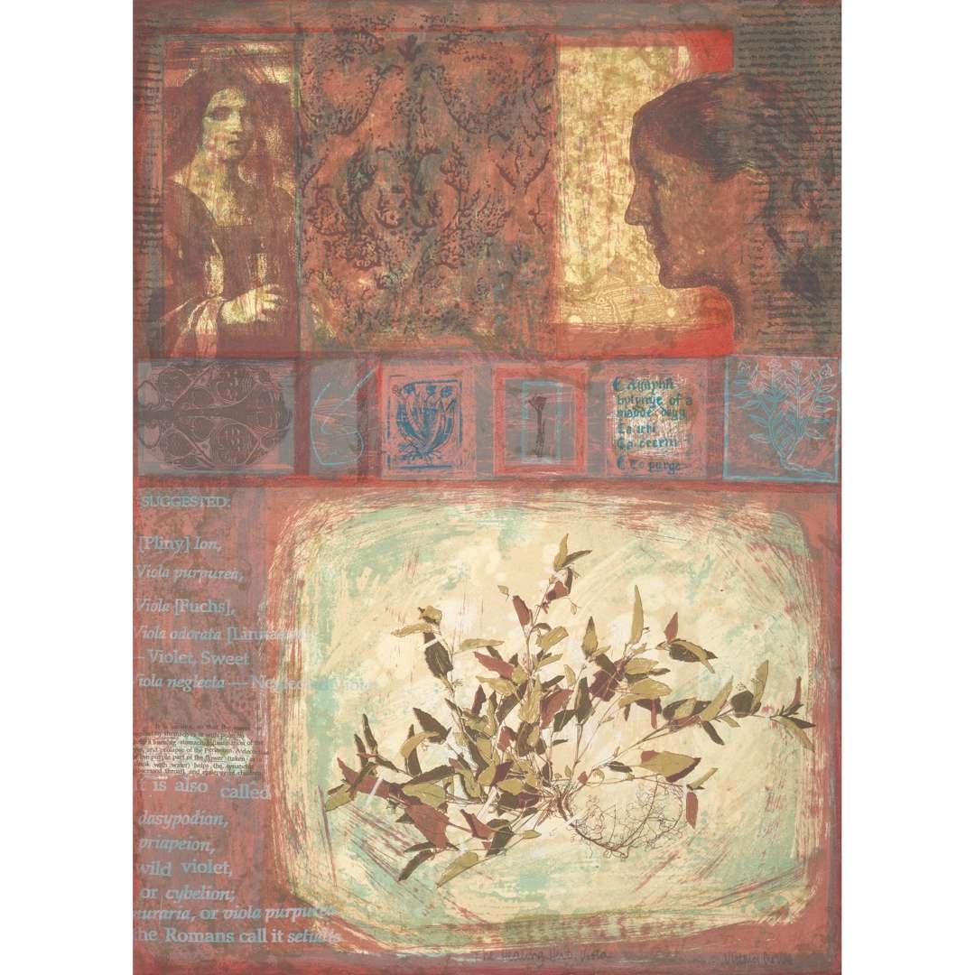 Victoria Crowe | Italian Portrait with Artichoke | MutualArt