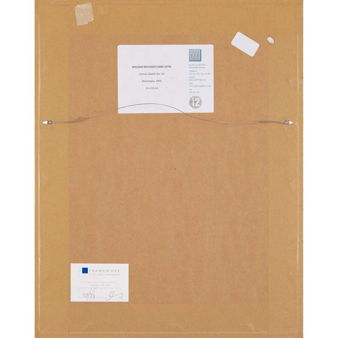 William McCance | CENSOR SKETCH NO.10 - 1955 (1955) | MutualArt