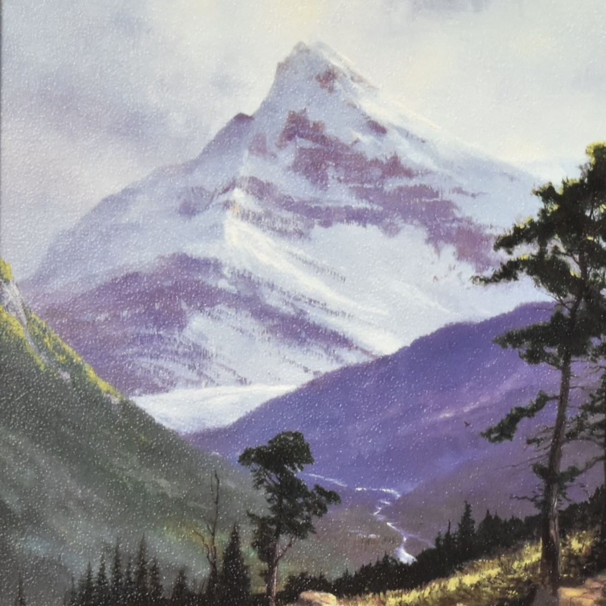 Thomas Kinkade | Spring in the Alps | MutualArt