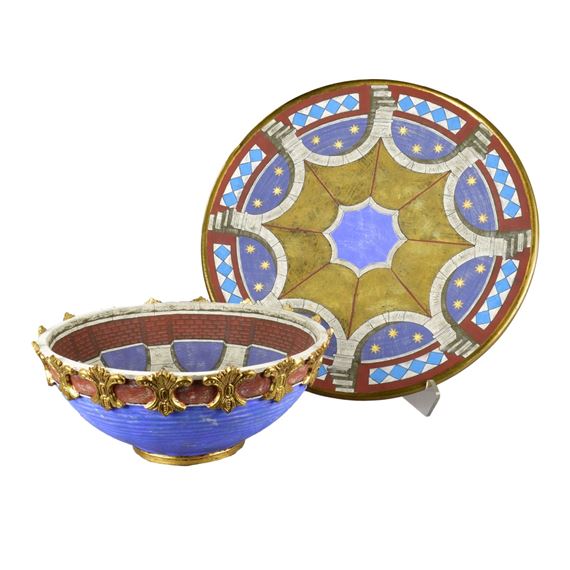 Michael J. Magoto | Grouping of Michael J Magoto Stained Earthenware ...
