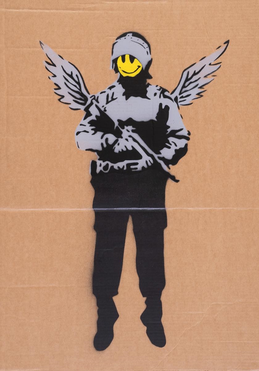 Banksy | Bazooka Mona Lisa | MutualArt