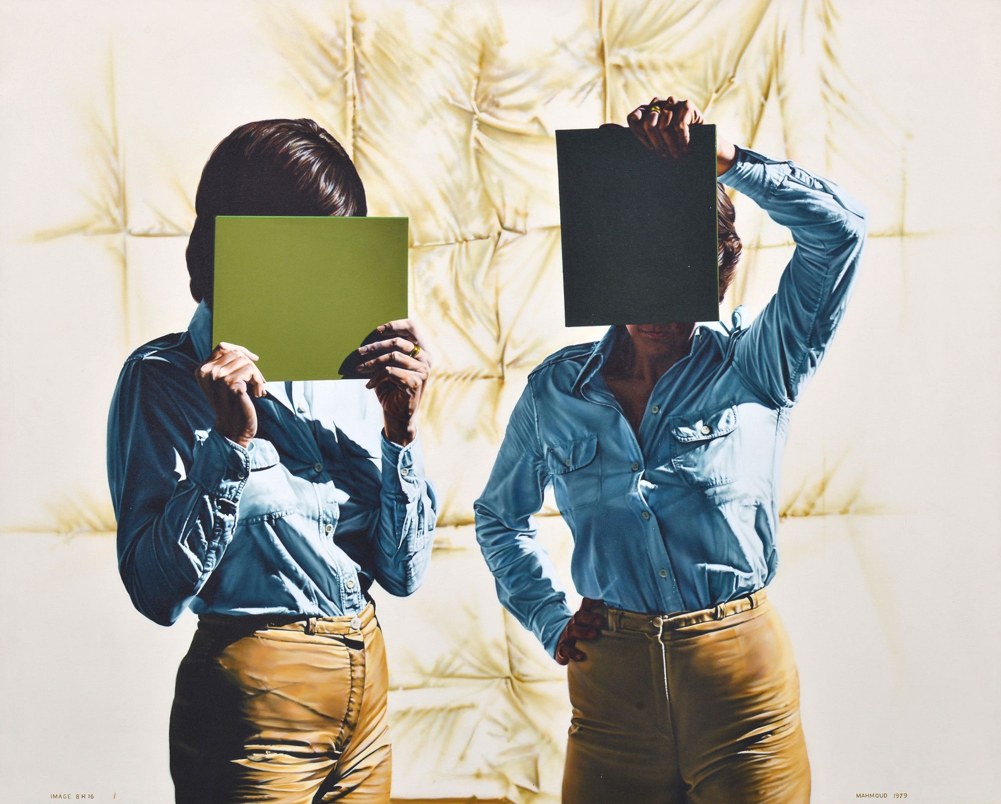 Ben Mamoud | Large Ben Mahmoud Painting, 60W (1979) | MutualArt