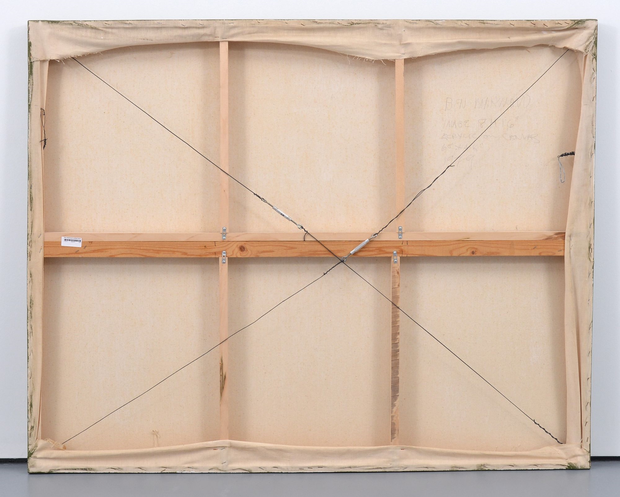 Ben Mamoud | Large Ben Mahmoud Painting, 60W (1979) | MutualArt