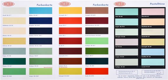 Damien Hirst | Large Damien Hirst COLOUR CHART H2 Aluminum Giclee Print ...