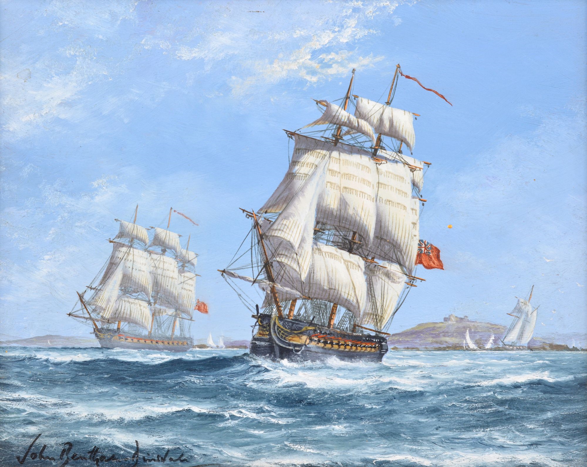 John Bentham-Dinsdale | John Bentham Dinsdale Maritime Painting | MutualArt