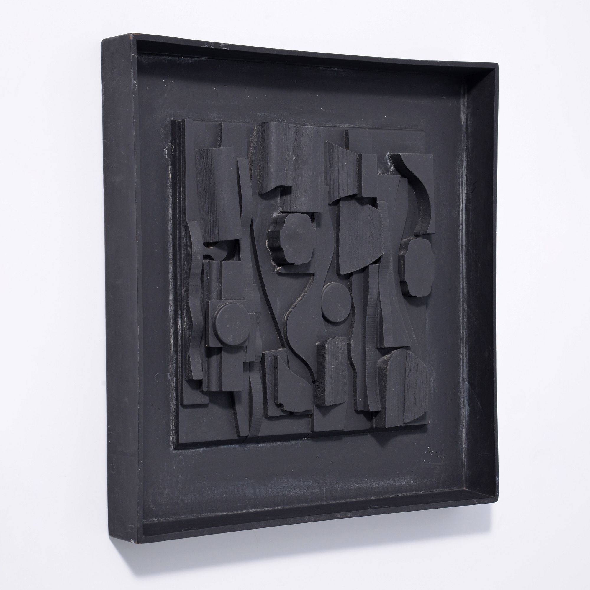 Louise Nevelson | Louise Nevelson SYMPHONY THREE Sculpture (1974 ...