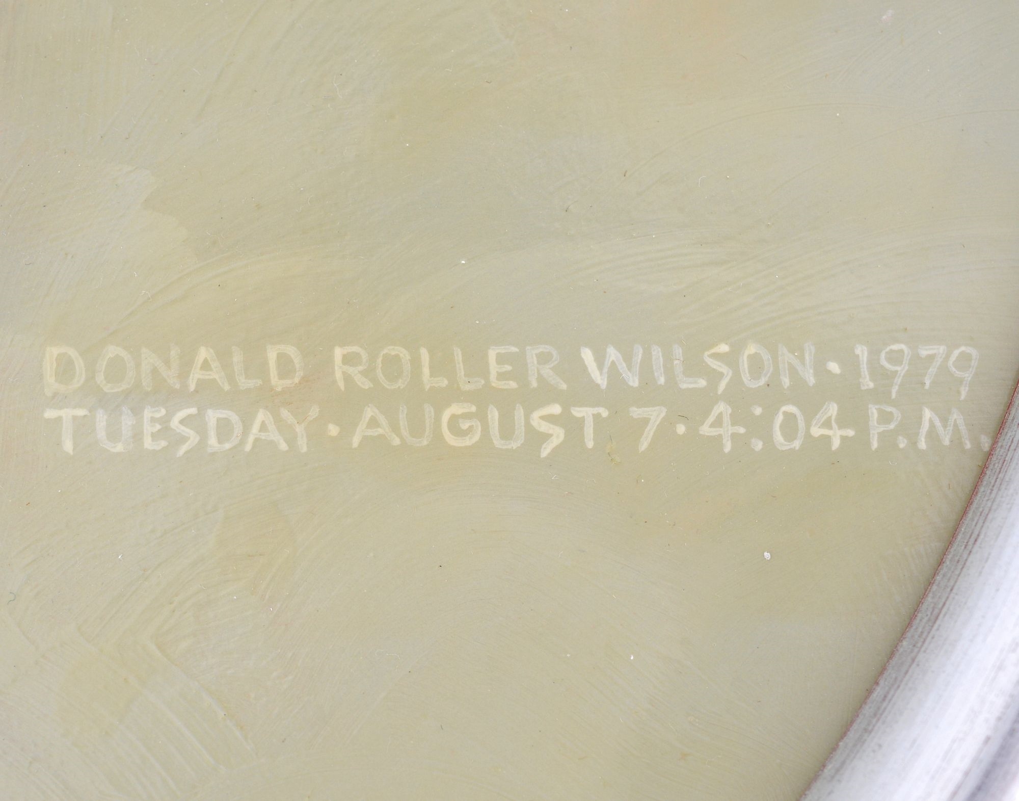 Donald Roller Wilson | Donald Roller Wilson COOKIE Painting (1979 ...